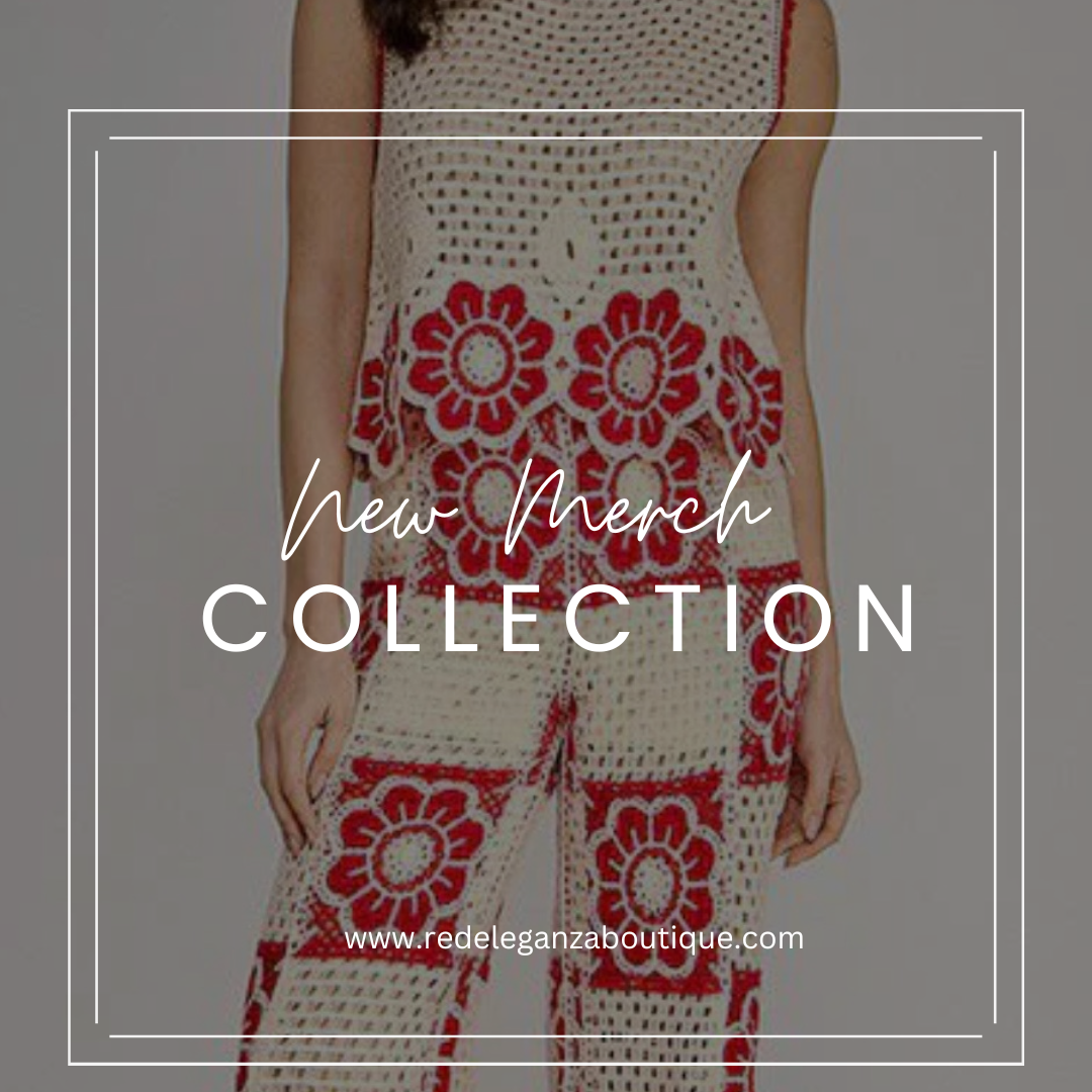 NEW MERCH – Red Eleganza Boutique